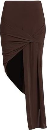 Helmut Lang Jupe drap&eacute;e asym&eacute;trique