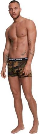 Urban Classics Lot De 2 Boxers Imprimé Camouflage Homme Lot de Boxers Camouflage 5XL