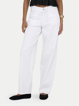 Only Jeans Gianna 15363227 Wei&szlig; Balloon Fit
