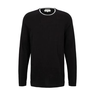 Tom Tailor Herren, Strickwaren, Schwarzk, SGr&ouml;&szlig;e