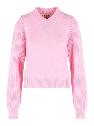 Marni Pull Col Rond - Rose