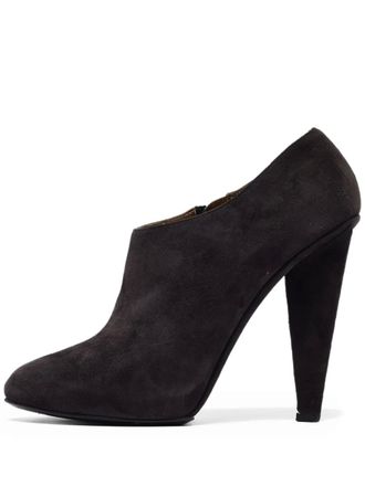 Dolce & Gabbana bottines en daim 110 mm - Gris