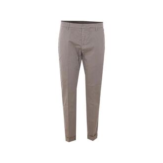 Dondup Pantalone Slim Castoro 718 - - Trousers - Herren - Braun - W30