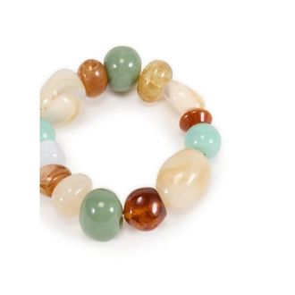 Au Printemps Paris Bracelet avec pierres en r&eacute;sine