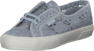 Superga Chaussures Oxford Macrame 2750 unisexes, Grey Lilla Avorio, 36 EU