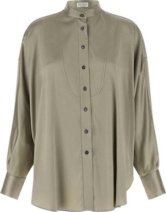 Brunello Cucinelli Chemise - Vert