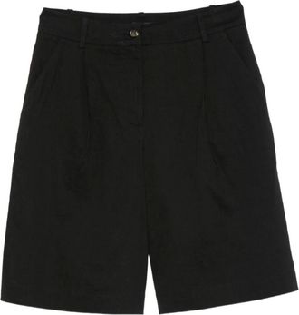 Pinko Pinko, Femme, Shorts, Noir, Taille: 36 FR Bryana Bermuda Shorts
