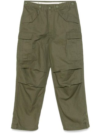 maharishi pantalon cargo droit - Vert