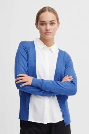 Oxmo Strickjacke OXHelene Modischer Pullover