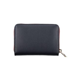 Tommy Hilfiger Pebbled Leather Wallet - Blue