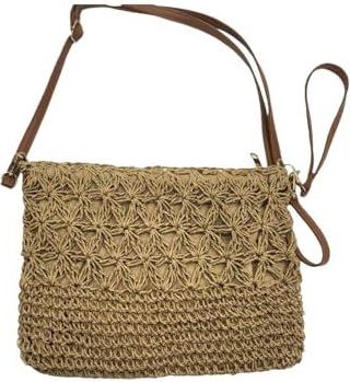 Generic Sac en paille ajour&eacute;e, l&eacute;ger et polyvalent, id&eacute;al pour les sorties quotidiennes. Alliant style d&eacute;contract&eacute; et praticit&eacute;, il saccorde facilement avec d