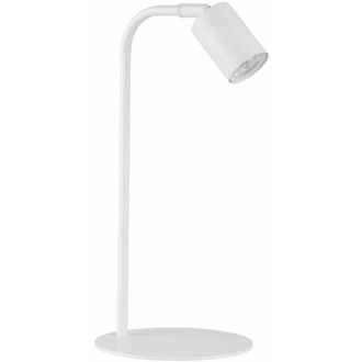 Licht-Erlebnisse Licht-erlebnisse - Lampe de bureau Blanc r&eacute;glable Moderne M&eacute;tal 40 cm