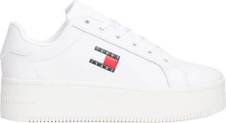 Tommy Hilfiger Baskets basses en cuir m&eacute;lang&eacute;