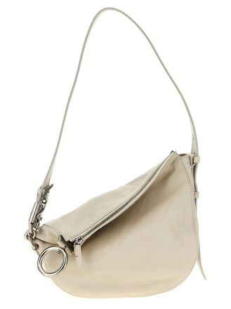 Burberry Hobo Bags - Knight Small Shoulder Bag - Gr. unisize - in Beige - f&uuml;r Damen