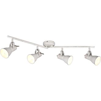 Trio Leuchten Spot 4 flammes 4x e14 max 25w metal blanc antique - trio - steam 62974214 62974214 62974214 62974214 62974214