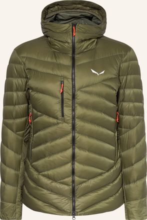 Salewa Lightweight-Daunenjacke Ortles Med 3 gruen