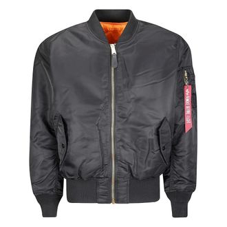 Alpha Industries Homme, Vestes, Noir, Taille: XL Blouson aviateur Ma-1 Heritage