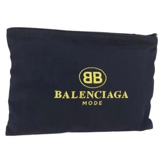 Balenciaga Sac pochette vintage doccasion - Femme - Pre-owned - Noir - Taille: ONE Size