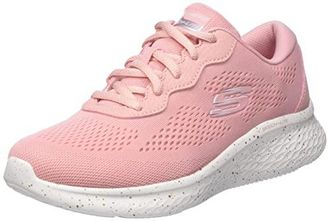 Skechers Femme 149990 Ros Baskets, Bordure en Maille Rose, 39 EU