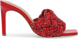 Steve Madden Femme, Chaussures, Rouge, Taille: 37 1/2 EU Heeled Mules
