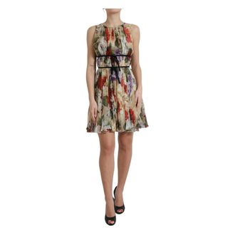 Dolce & Gabbana &Auml;rmelloses A-Linien-Minikleid - - Dresses - Damen - Mehrfarbig - XS
