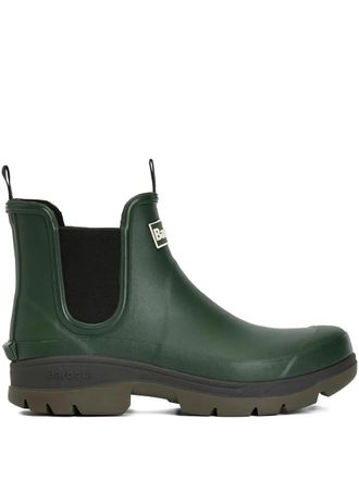 Barbour bottines de pluie Nimbus &agrave; empi&egrave;cements &eacute;lastiqu&eacute;s - Vert