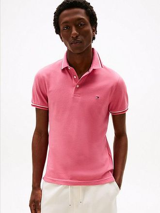 Tommy Hilfiger Polo ajusté à liseré
