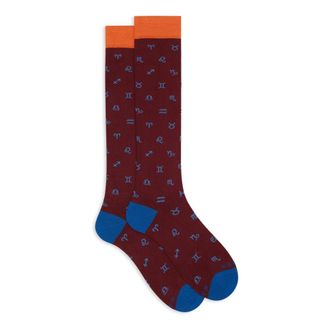 Gallo Gallo, Homme, Sous-v&ecirc;tements, Multicolore, Taille: M Chaussettes Longues en Coton