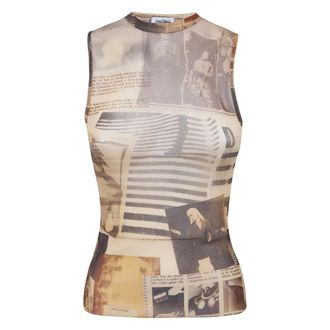 Jean Paul Gaultier Damen, Oberteile, Mehrfarbig, MGr&ouml;&szlig;e