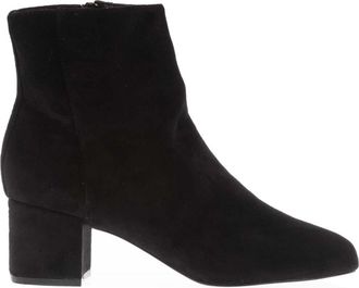 Dune London Prisha Stiefeletten f&uuml;r Damen, Wildleder (Schwarz)