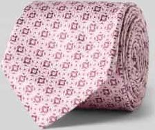 Monti Krawatte aus Seide im Allover-Look (7 cm)