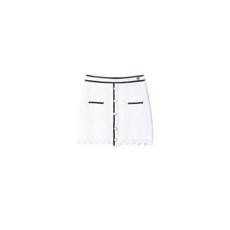 Twinset Femme, Jupes, Blanc, Taille: 38 FR Minigonna Mini-jupe