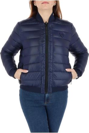 Love Moschino Damen, Jacken, Blau, LGröße