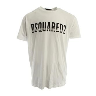 Dsquared2 Homme, Tops, Blanc, Taille: XL T-Chemises