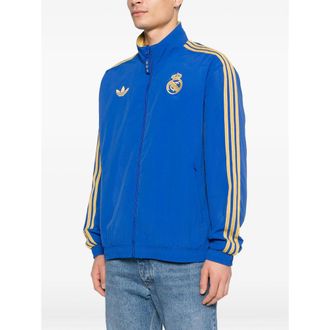 adidas Reversible Recycled Polyester Jacket - Blue