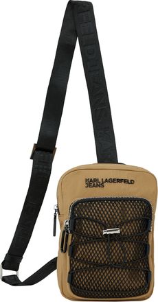 Karl Lagerfeld Karl Lagerfeld Jeans, Herren, Utility String Sling Bag, Braun, One size