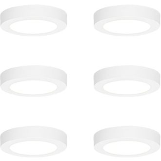 QAZQA 105156 - led Spot ext&eacute;rieur pour le sol - 6 pi&egrave;ces - &oslash; 14 cm - - &eacute;clairage ext&eacute;rieur - Salle de bains - Qazqa