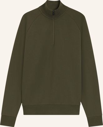 HUGO BOSS Sweatshirt Sweat Regular Fit gruen