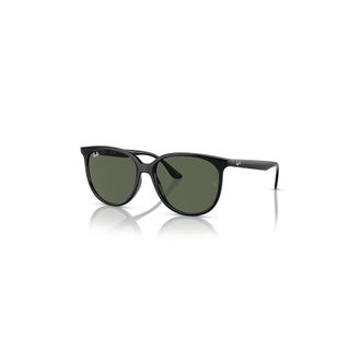 Ray-Ban Rb4378 Sonnenbrillen Schwarz Fassung Gr&uuml;n Glas 54-16