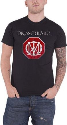 Live Nation T-shirt Homme Dream Theater - Logo - Noir (Black) - XX-Large