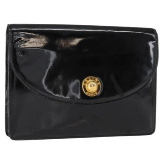 Celine Pre-owned Coated Canvas Clutch - - Pre-owned - Damen - Schwarzk - ONE SIZE