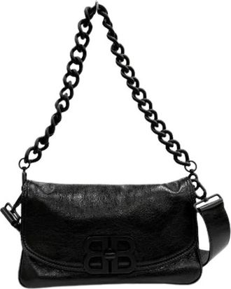 Balenciaga Pre-owned Sac bandouli&egrave;re en cuir souple BB - Femme - Pre-owned - Noir - Taille: ONE Size