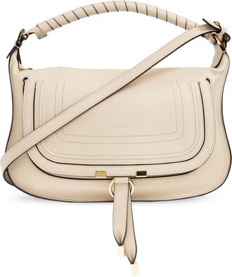 Chlo&eacute; Femme, Sacs, Beige, Taille: ONE Size Marcie Small Handbag