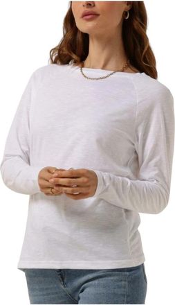 Coster Copenhagen Herz Langarm-T-Shirt - - Tops - Damen - Wei&szlig; - XL