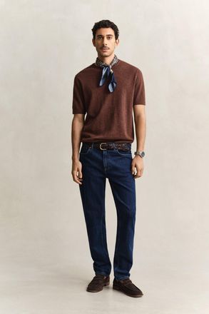 GANT Herren Regular Fit Clean Wash Jeans (29/34) MID Blau