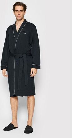 HUGO BOSS Bademantel Kimono 50469624 Schwarz