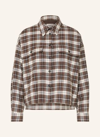 Max Mara Weekend Max Mara Hemdbluse Berlina Aus Flanell braun