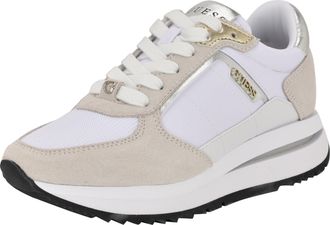 Guess Damen Energy Sneaker, White Grey 140, 37.5 EU