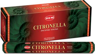 Hem 120 Räucherstäbchen [ Citronelle ] handgerollte Räucherstäbchen aus Indien
