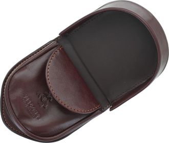 Visconti Visconti Monza Kollektion Schüttelbörse Münzbörse, Leder, pflanzlich gegerbt TRY6 Braun